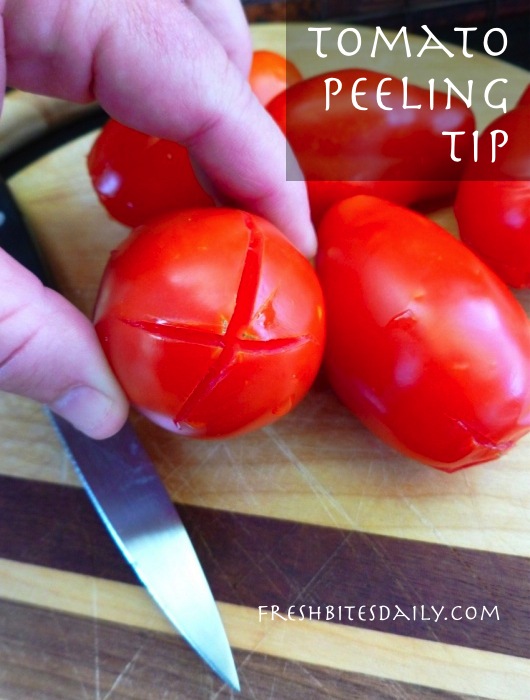 Your quick tip for your next tomato-peeling project – Fresh Bites Daily