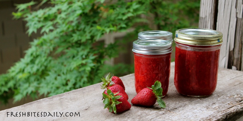 A quick no-canning solution for strawberry jam | Fresh Bites Daily