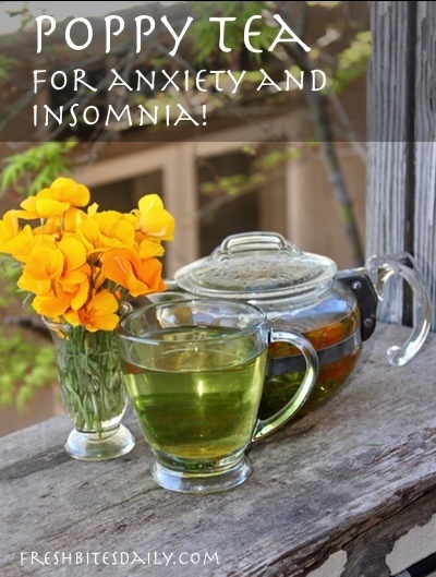 Poppy Tea (Yes, Poppy!) for Insomnia, Anxiety, and Nervousness! | Fresh ...